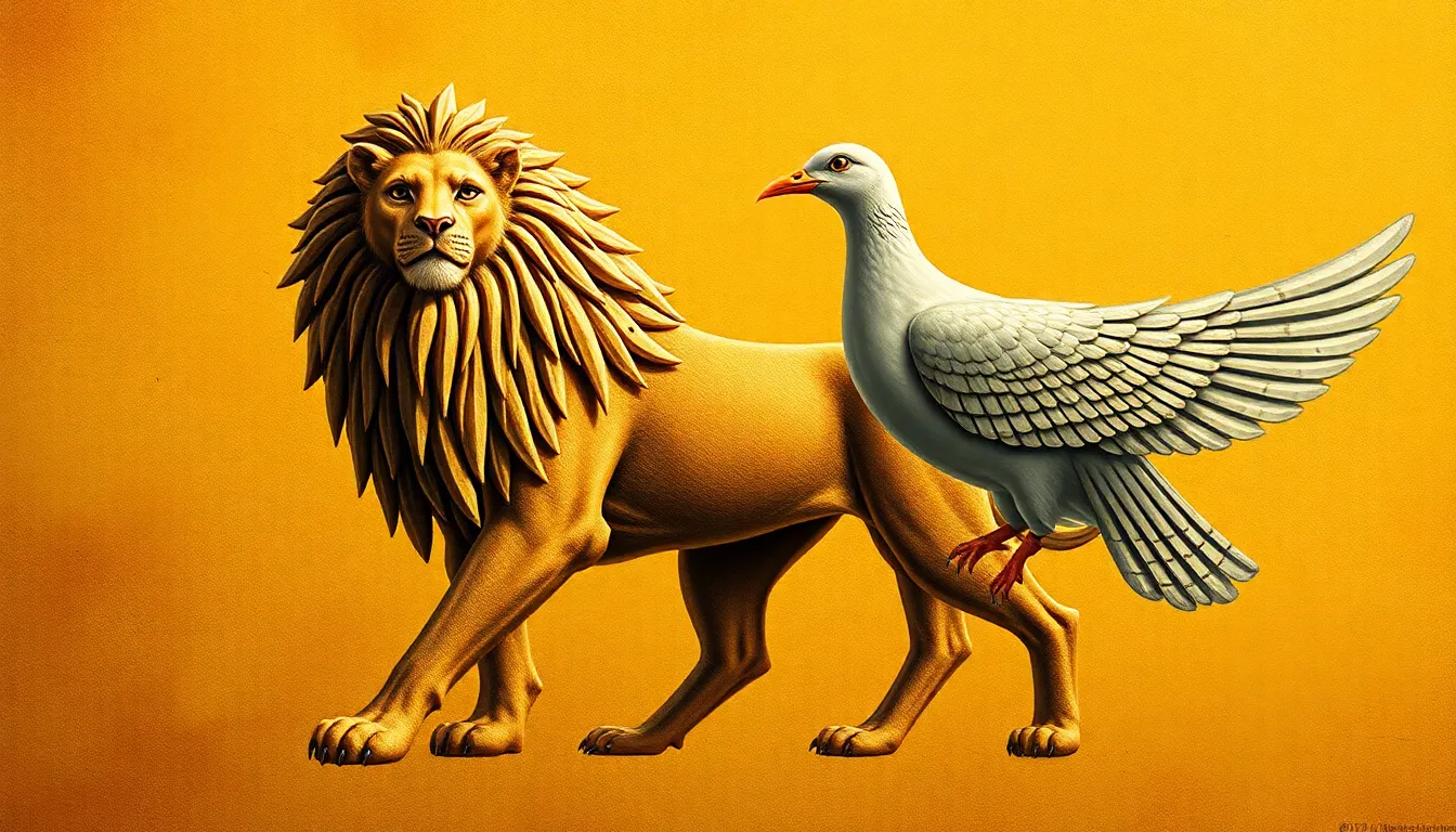 Ishtar's Sacred Animals: The Lion and the Dove - Babylonian Mythology