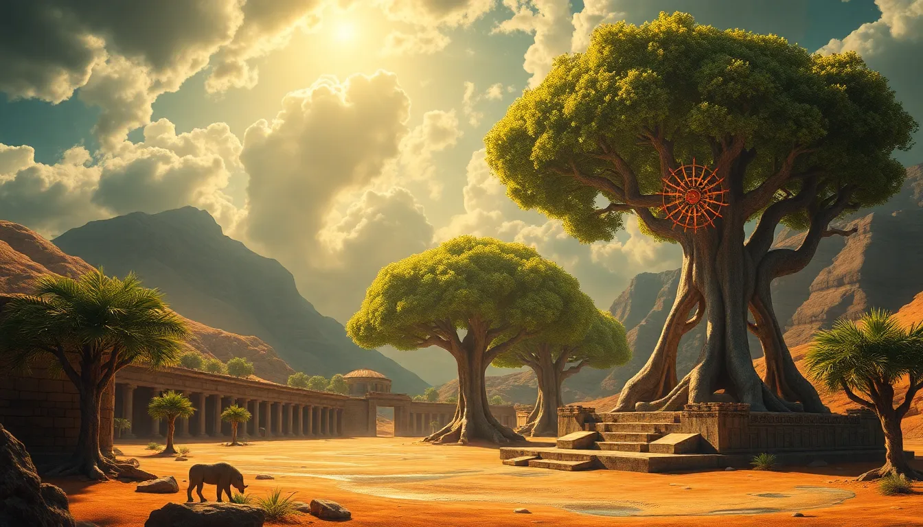 The Myth of Inanna and the Seven Sacred Trees - Babylonian Mythology