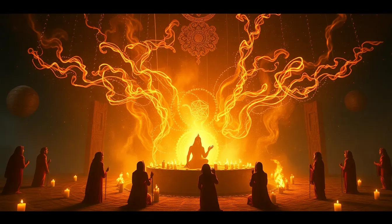 The Ritual of the Divine Festival: Honoring the Gods - Babylonian Mythology