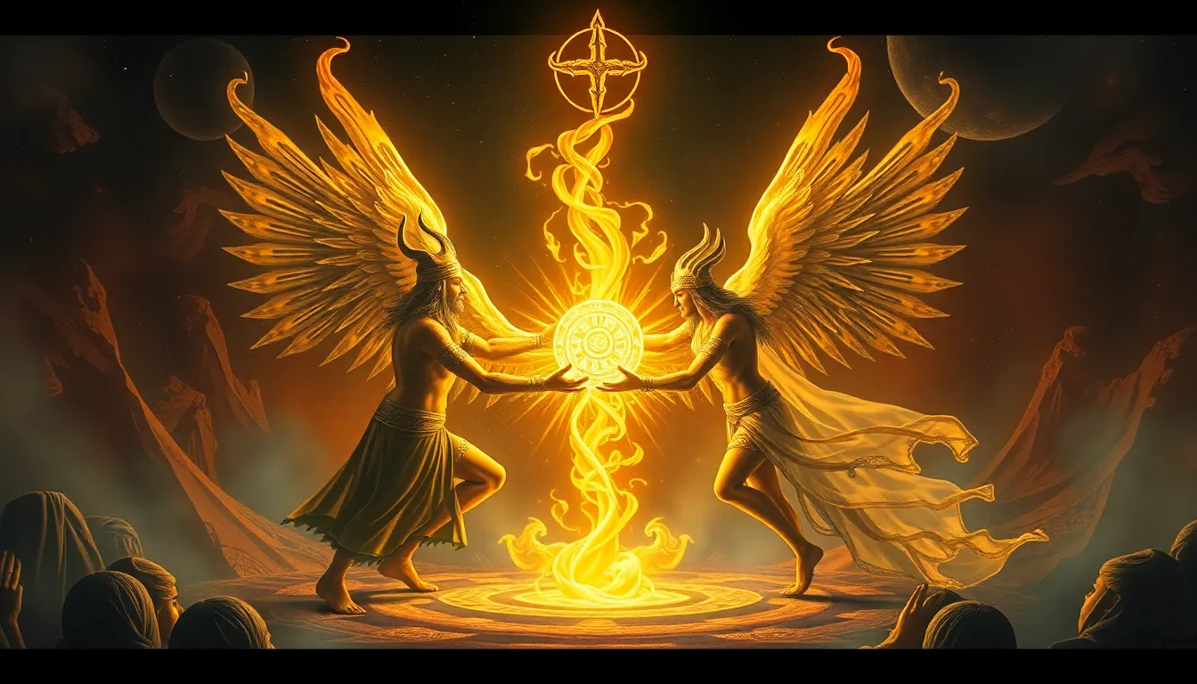 The Ritual of the Divine Union: Merging of Forces - Babylonian Mythology