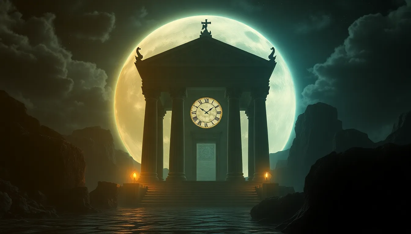 The Temple of Sin: The Moon's Influence on Time - Babylonian Mythology