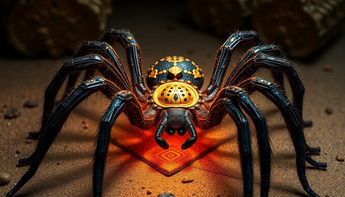 The Role of the Sacred Tarantula in Mesopotamian Myths - Babylonian ...